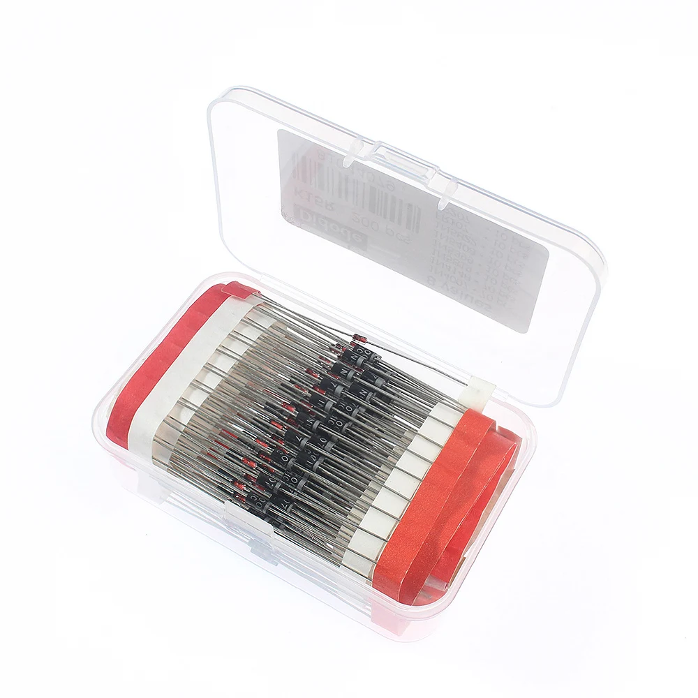 8-Values-Diodes-Kit-200Pcs-Box-Schottky-Diode-Rectifier-Diode-1N4007 ...