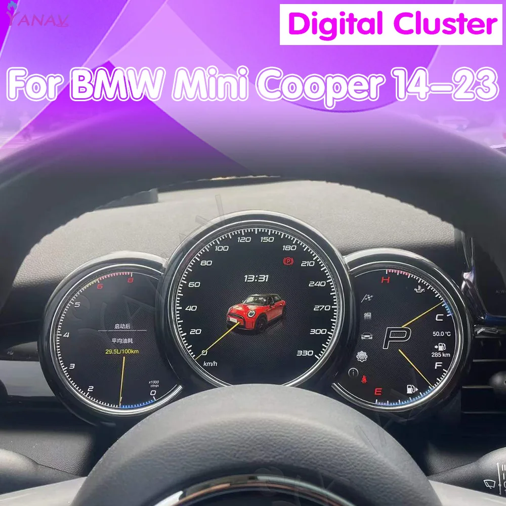 Car Radio LCD Digital Cluster For BMW Mini Cooper 2014-2023 Dashboard ...