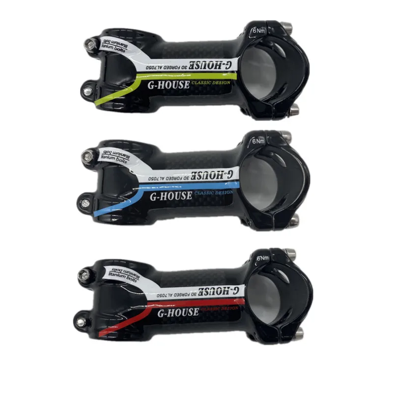 MTB-Bike-Stem-Carbon-Fiber-Aluminum-Alloy-Bicycle-Handlebar-Stem-Road ...