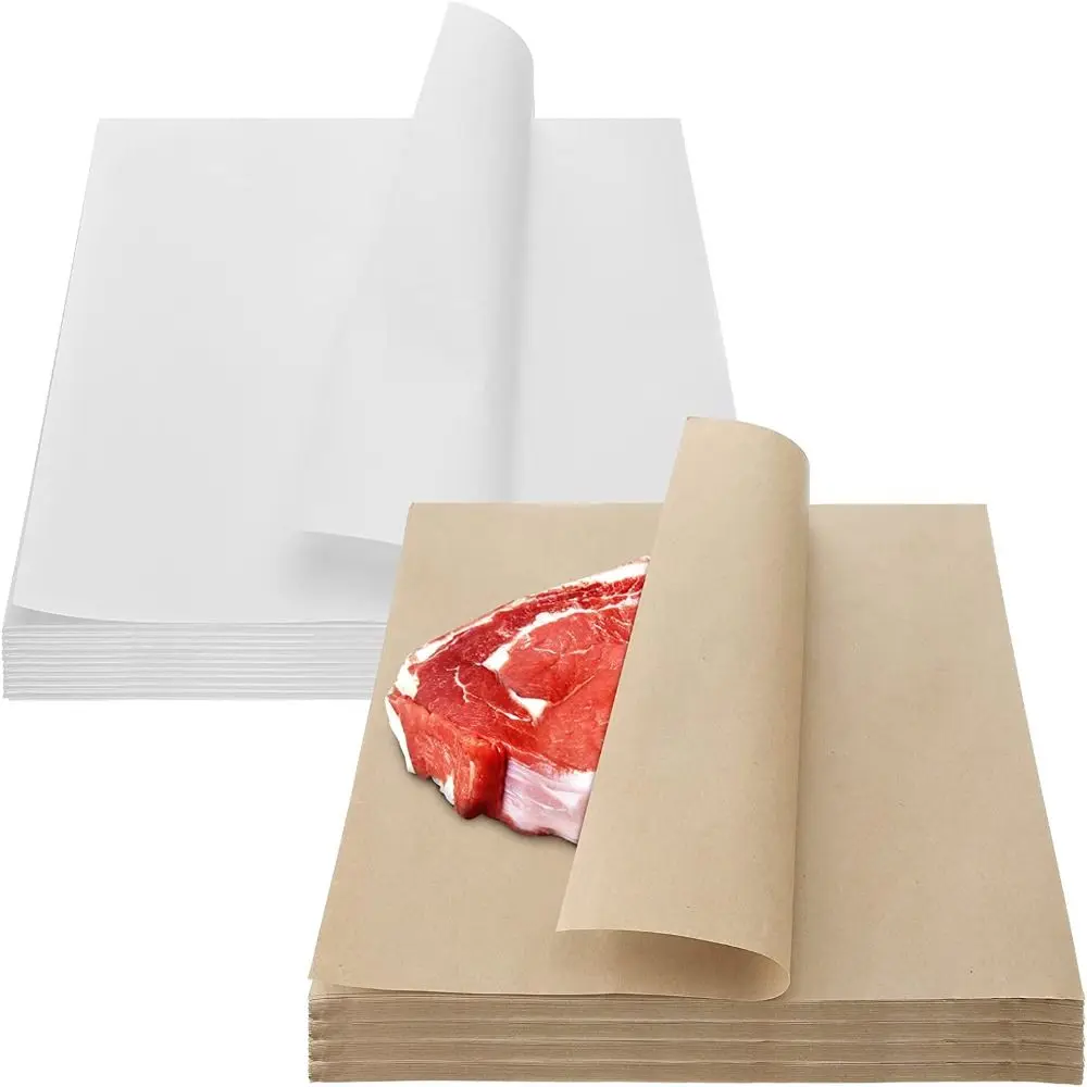 Food Grade No Wax Thicken White Meats Sheets Precut Butcher Paper ...
