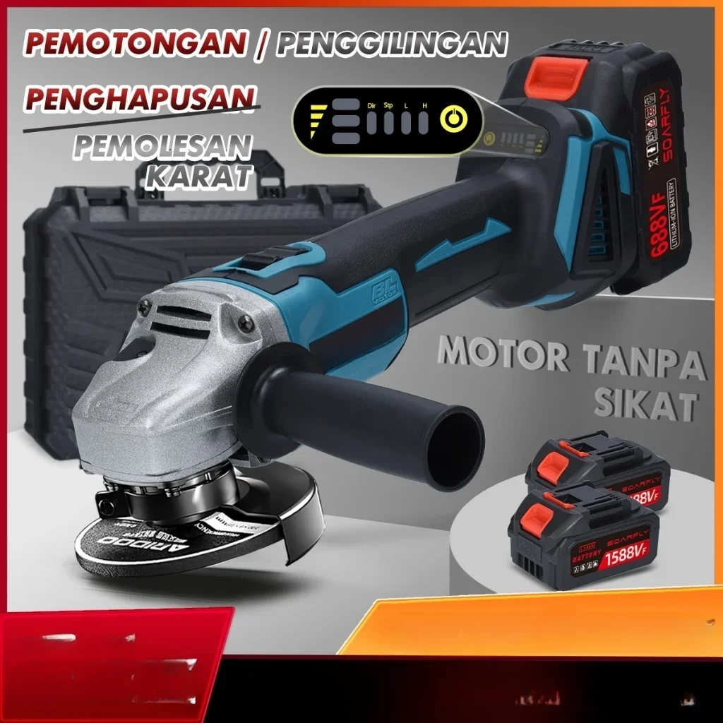 Brushless-and-Cordless-Angle-Grinder-Wireless-Electric-Cutting-Machine ...