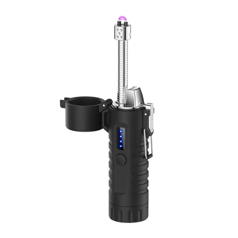 Metal-Windproof-Waterproof-Pulse-Dual-Arc-Type-C-Rapid-Charge ...