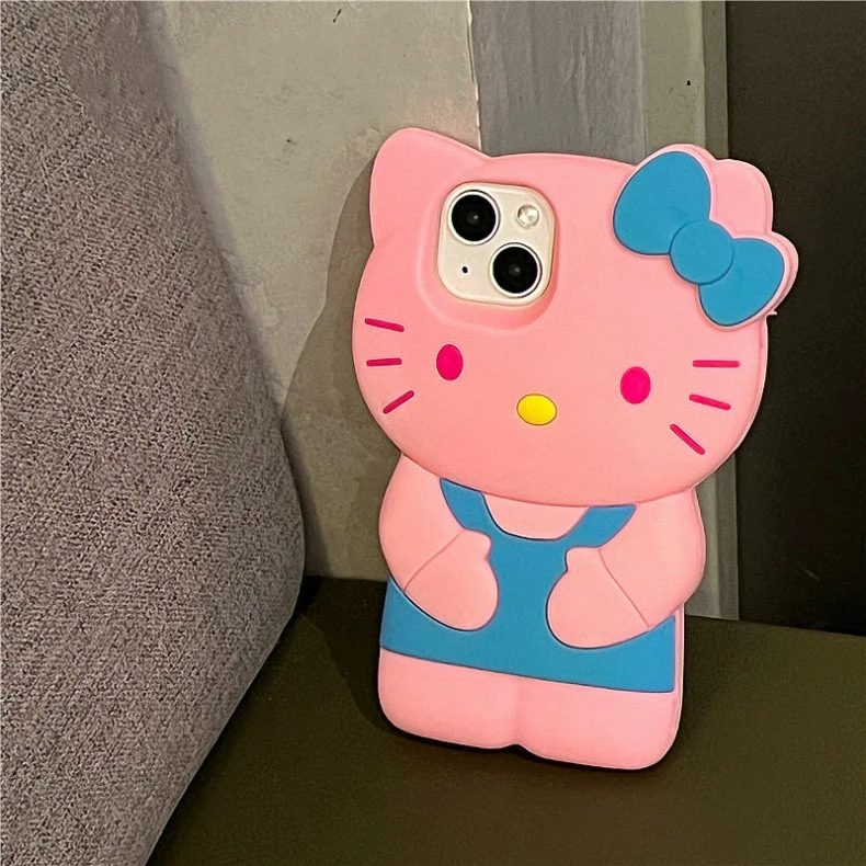 Fashion-Pink-Sanrio-Hello-Kitty-Glitter-Three-dimensional-Phone-Case ...
