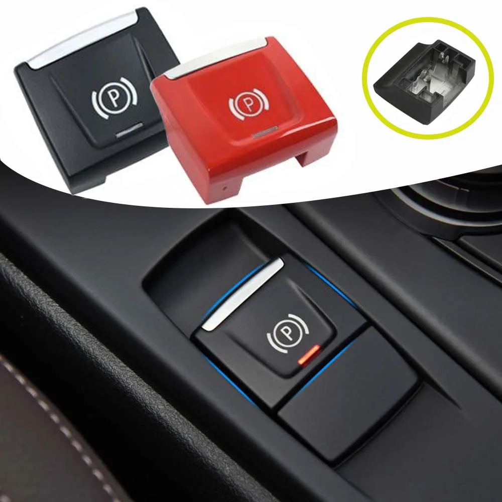 Car Electronic Handbrake Parking Brake Switch Control Button Key ...