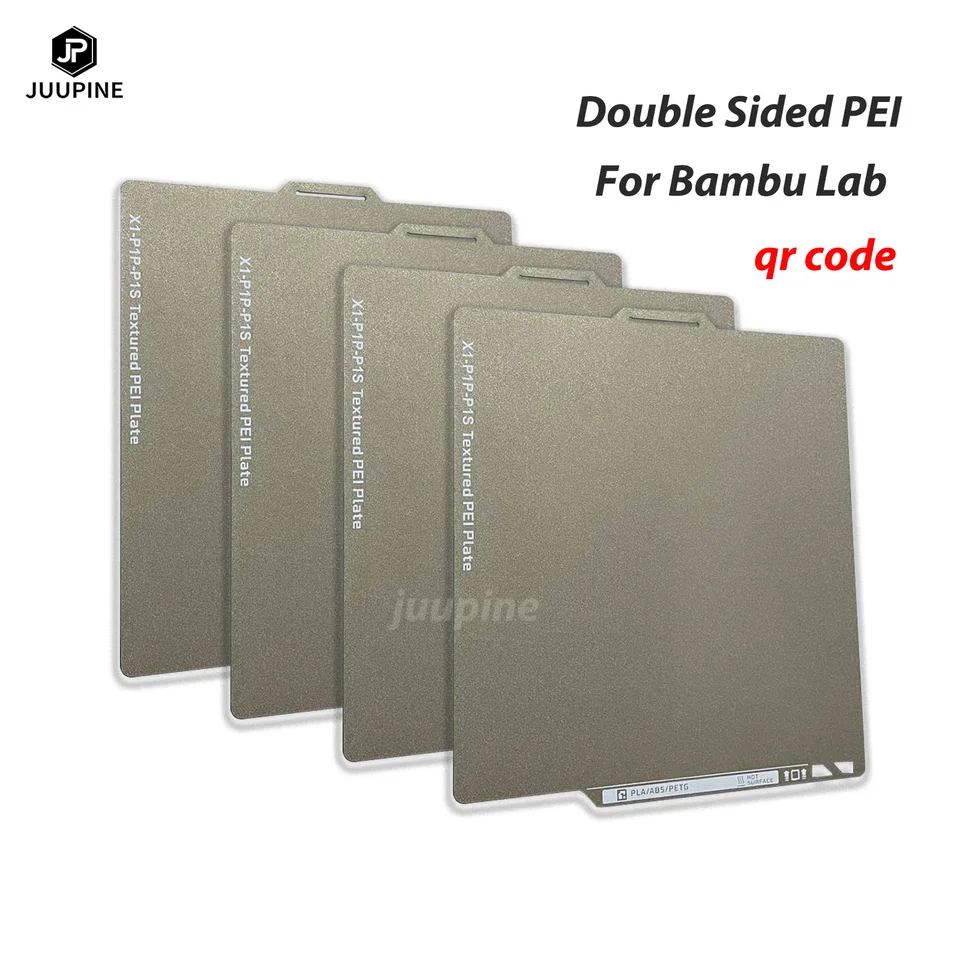 Bambu A1 Bambu Lab Original Thickness PEI Build Plate - Textured Spring ...