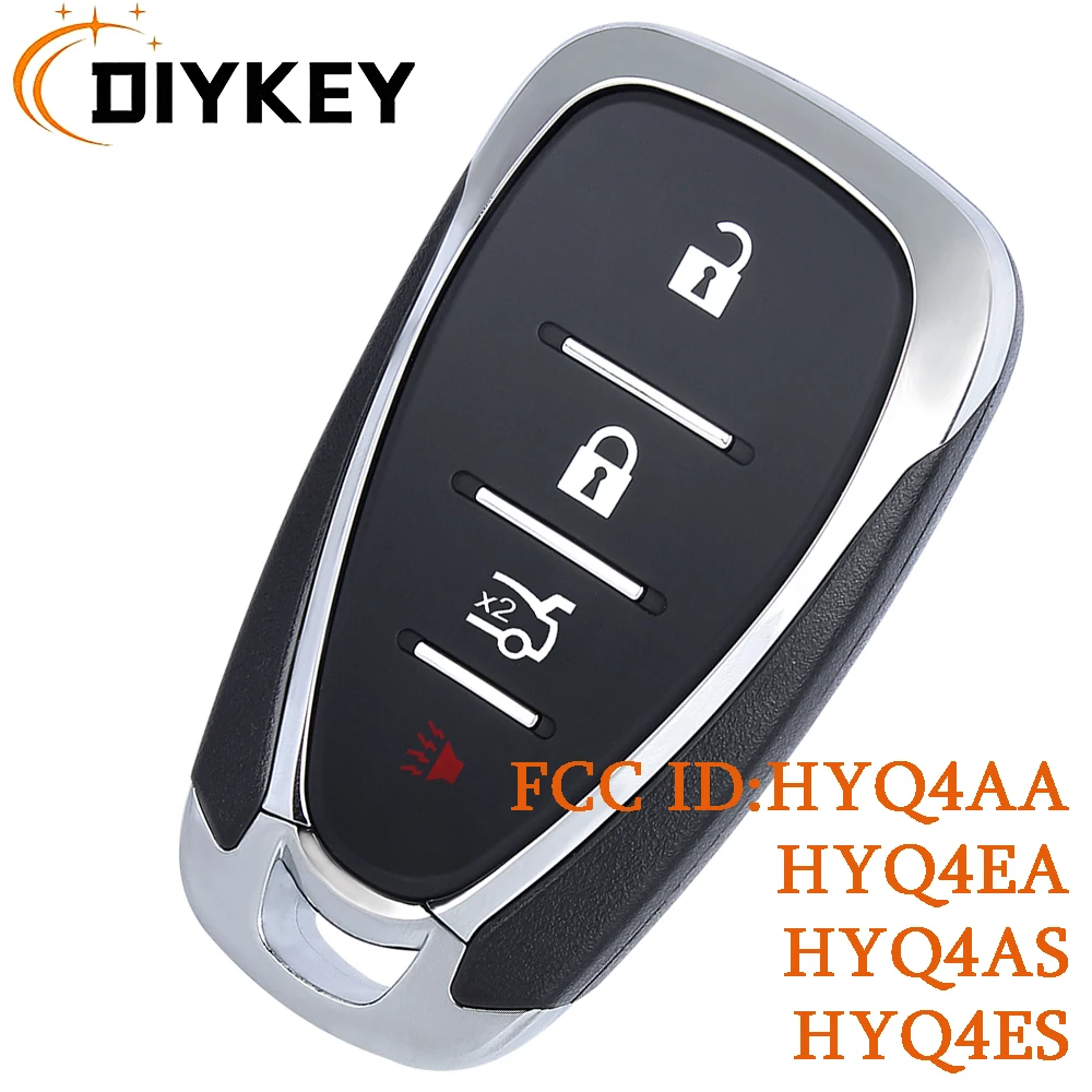 DIYKEY HYQ4AA HYQ4EA HYQ4AS HYQ4ES Remote Key Fob for Chevrolet Camaro ...