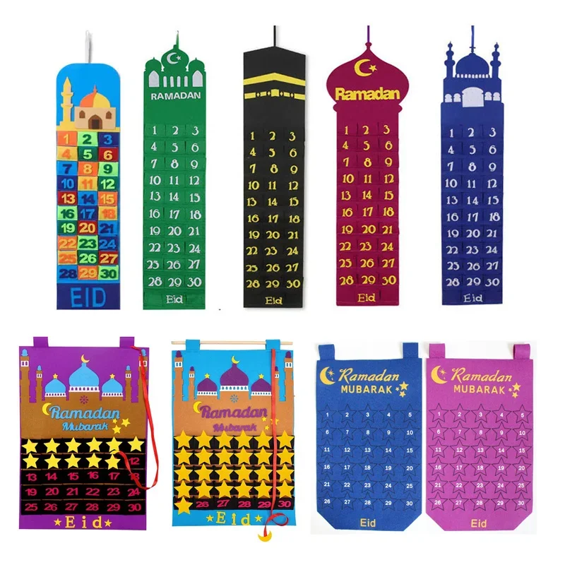 2024-Ramadan-Countdown-Calendar-Eid-Mubarak-Decorations-for-Home-Islamic-Muslim-Party-Decor ...