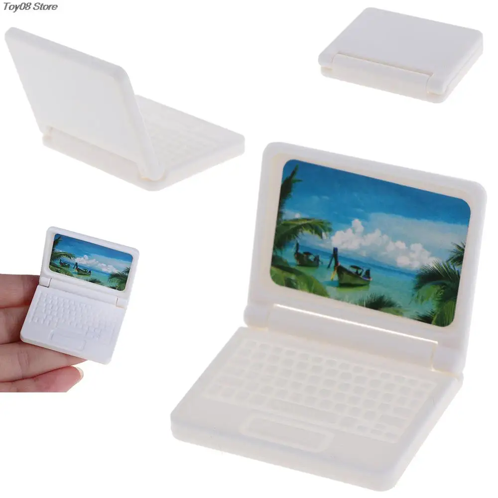 Color-Random-Creative-Dollhouse-Miniature-Modern-Computer-Furniture-For ...