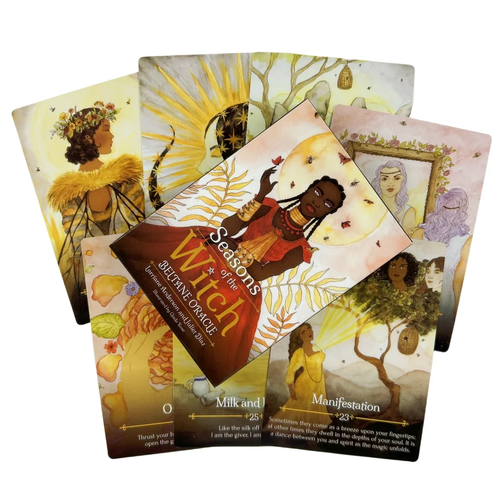 Generic Oracle Of The Witch Cards Divination Tarot Board Game Deck ...