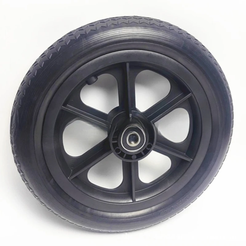 12-inch-wheelchair-wheels-handcart-baby-stroller-four-wheel-walker ...