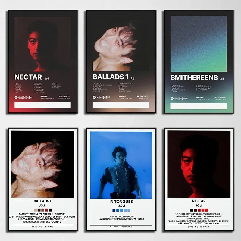Pop-Rapper-Singer-Joji-Music-Tracklist-Cover-Ballads1-smitheen-n-ctar ...