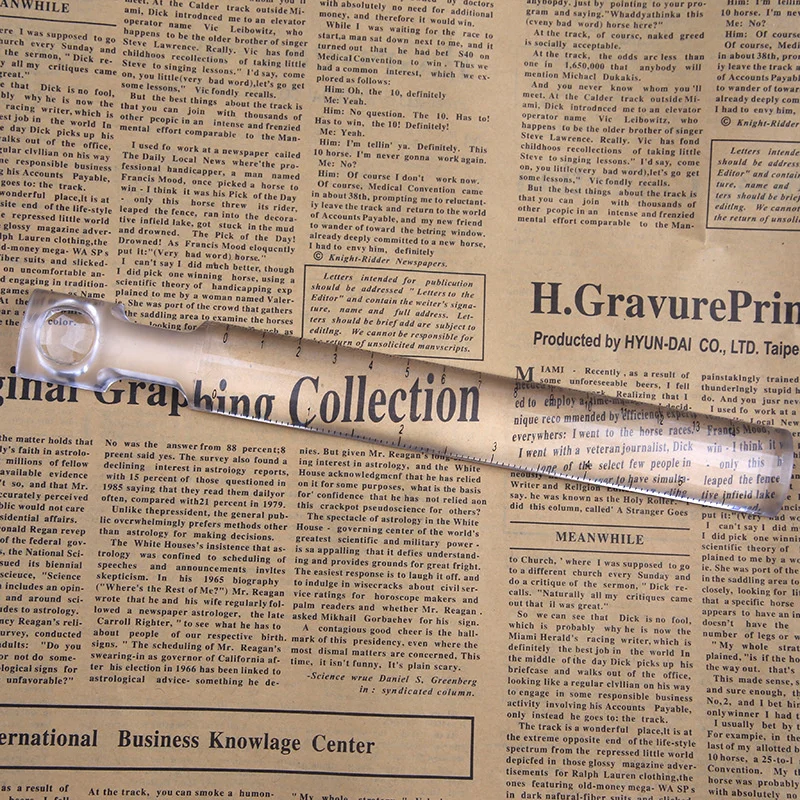 2X-Bar-Acrylic-Magnifier-Ruler-Reading-Magnifying-Small-Prints-and ...