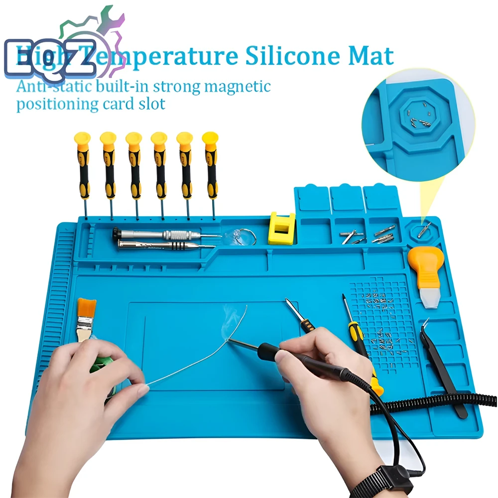 Antistatic-ESD-Soldering-Mat-for-Bga-Rework-Station-Large-Ipad-Repair ...