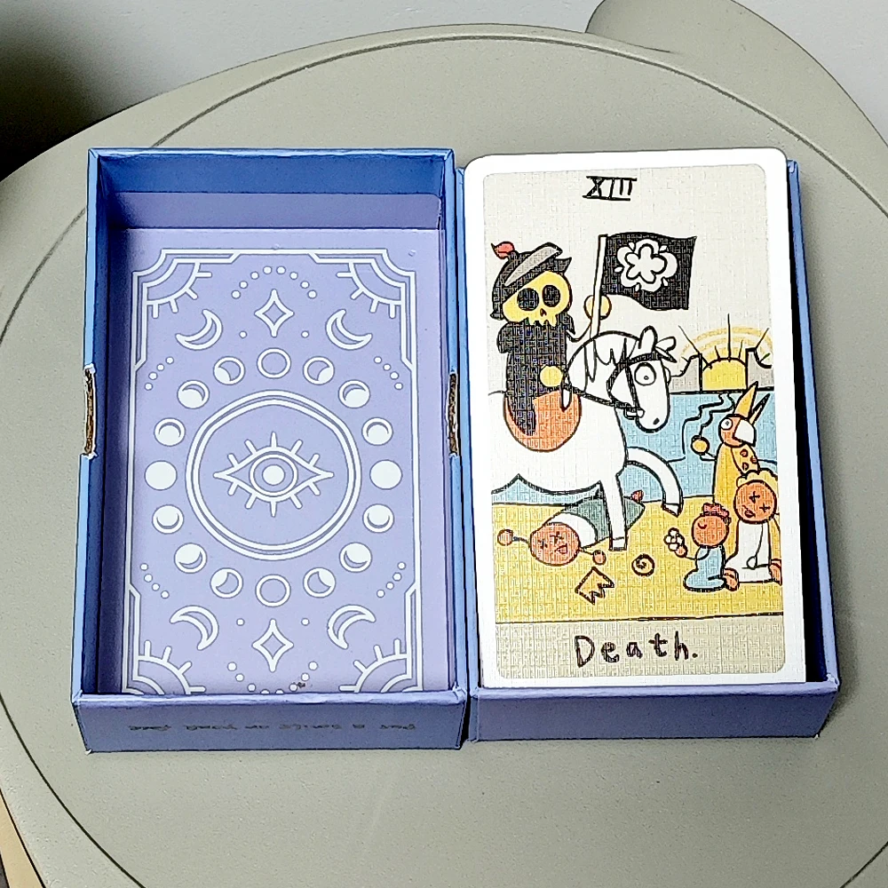 The Really Badly Drawn Tarot Deck In Rigid Box 78 Pcs Funny Tarot Cards ...