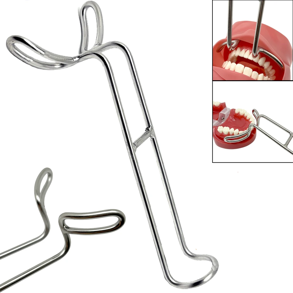 Retractor-Dental-de-doble-cabeza-acero-inoxidable-boca-expande-los ...