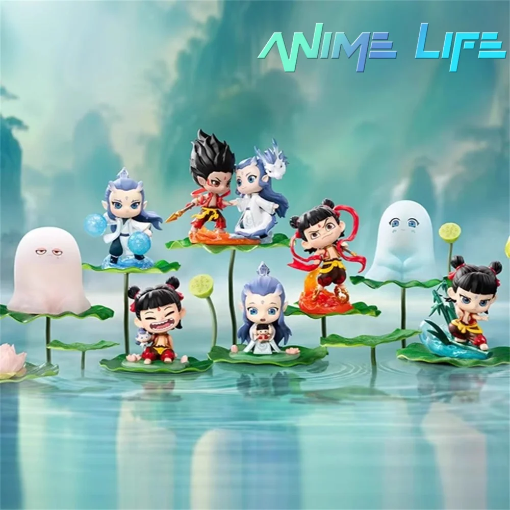 Movie Ne Zha 2 Aobing Nezha PVC Figure Doll Figurine Toy Model Staute ...