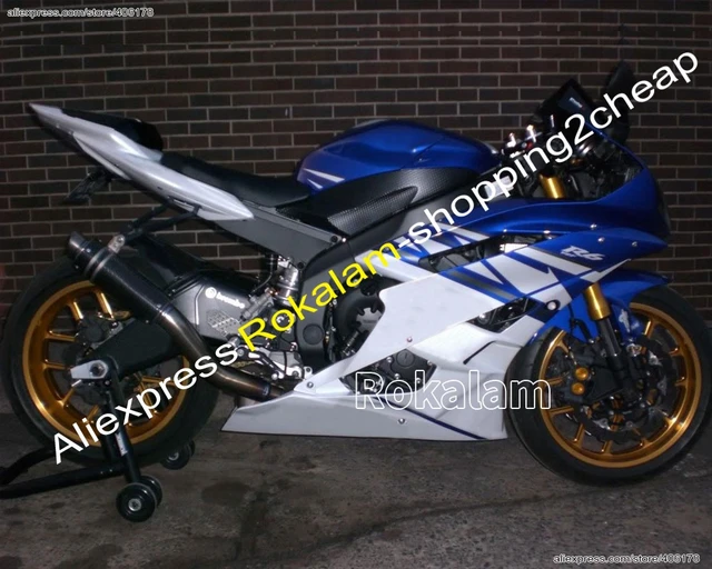 2007 Yamaha R6 Blue