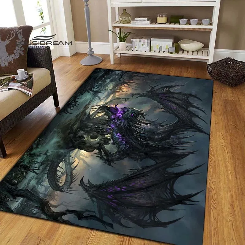 Dragon Living Room | Carpet Dragon | Dragon Carpet Living | Dragon ...