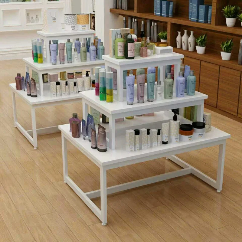 custom-KEWAY-Retail-Store-3-Tiers-Cosmetics-Racks-Shoes-Promotion ...