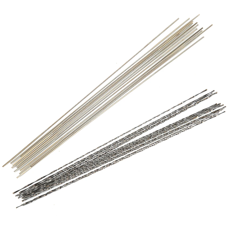 12pcs Tungsten Steel Double Sword Saw Cutting Blades Jewelers Saw ...