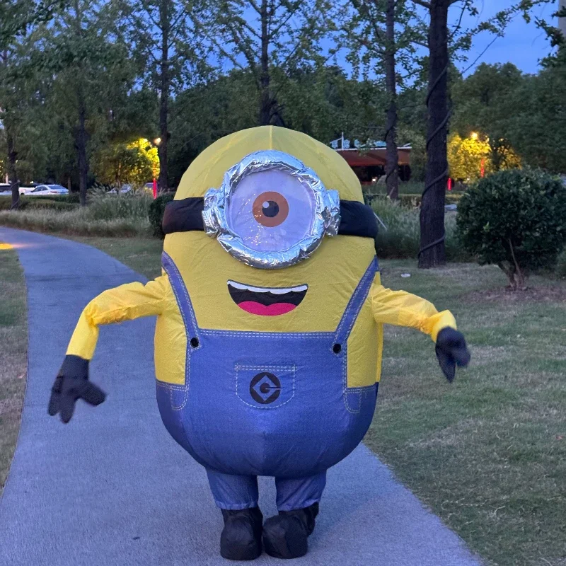 Despicable Me Minion Inflatable Suit Fun Cartoon Doll Costume Carnival ...