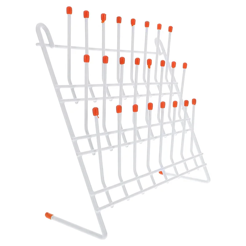 Lab Drying Rack 24 Pegs Lab Glassware Rack Wire Glassware Drying Rack ...