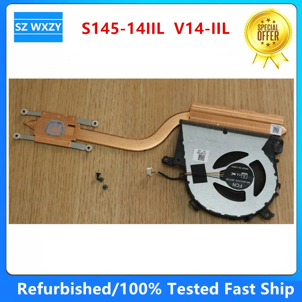 For-Lenovo-Ideapad-S145-14IIL-V14-IIL-Laptop-Heatsink-FAN-5H40S19993 ...