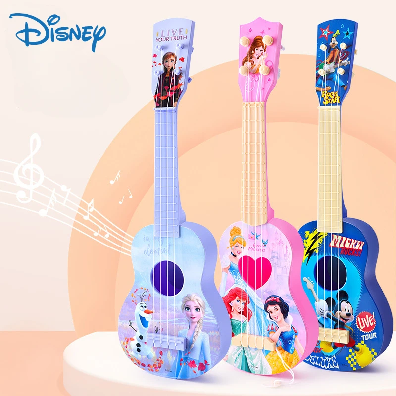 Disney Frozen 2 Children Musical Toys Ukulele Guitar Toys for ...