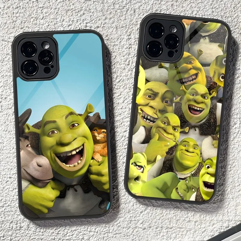 Cartoon-Funny-Movie-Shrek-Phone-Case-PC-TPU-For-Iphone-Apple-12-Pro-Max ...