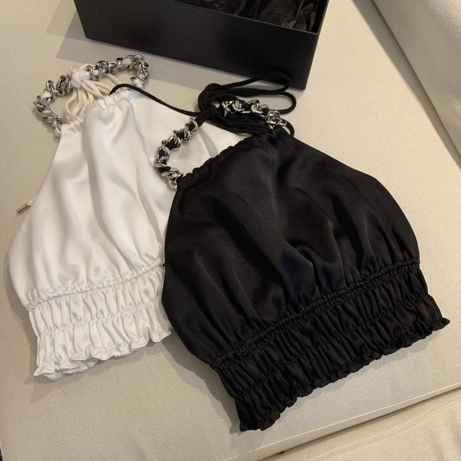 Girls Summer Sexy Fashion Suspender Top Two Colors 100-170cm ...