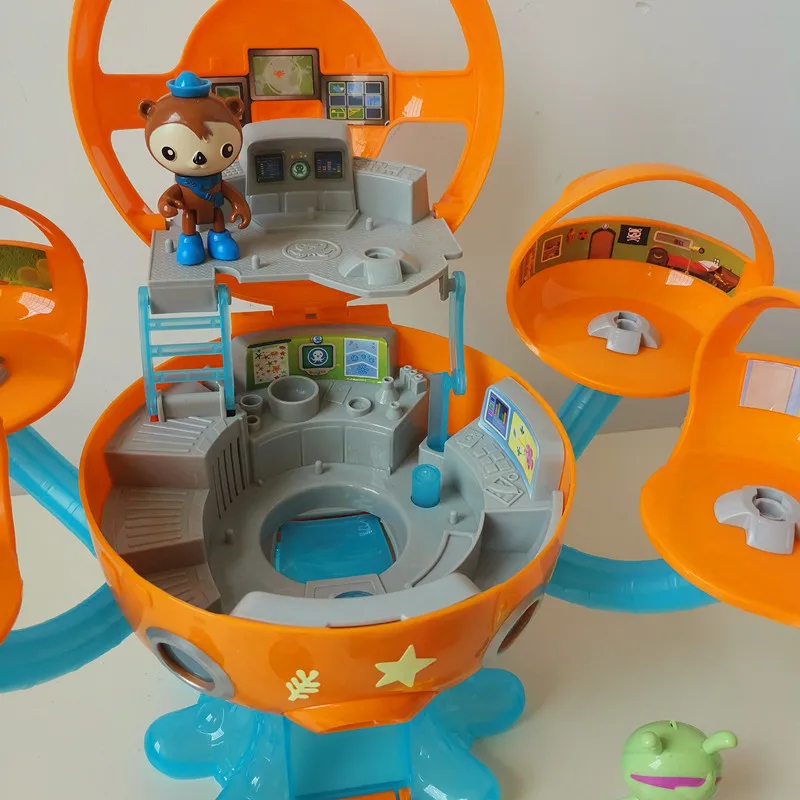 Octonauts Octopod Adventure Playset 영어 Octo-alert 소리 조명 장난감 Barnacles ...