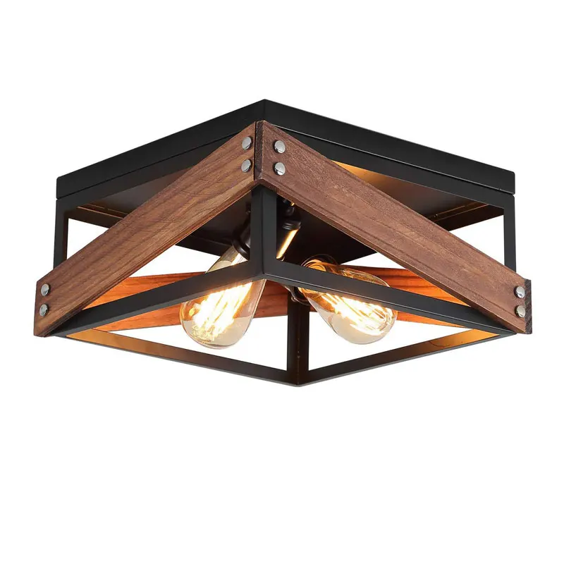 American-Style-Ceiling-Light-Vintage-Creative-New-Living-Room-Hallway ...