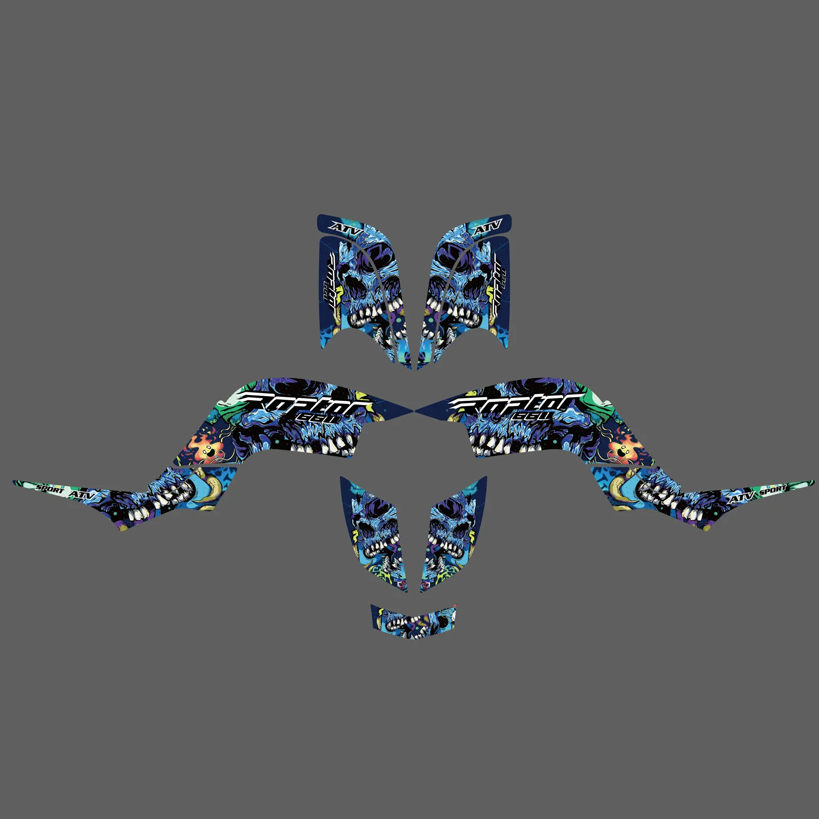 NIceCNC-For-Yamaha-Raptor-660-YFM660-2001-2005-2004-2003-2002-ATV-Full ...