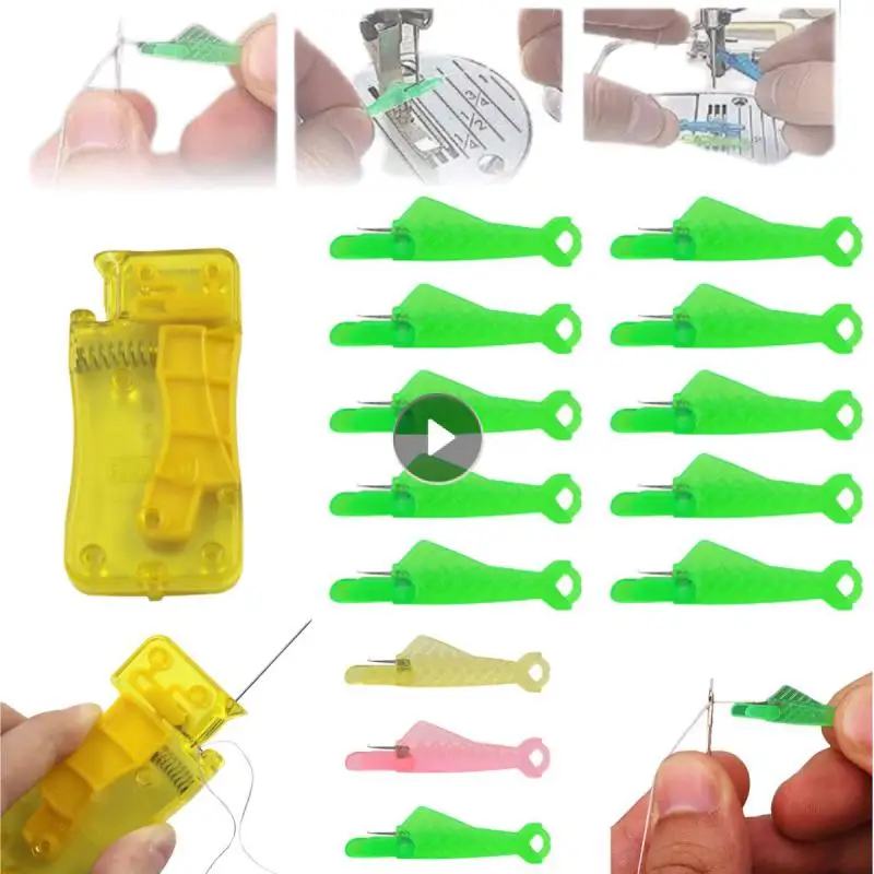 10Pcs-Automatic-Needle-Threader-DIY-Tool-Home-Hand-Sewing-Machine ...