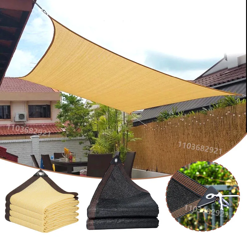 Outdoor Garden Shading Net, Terrace Awnings, Camping Shade Cover Mesh ...