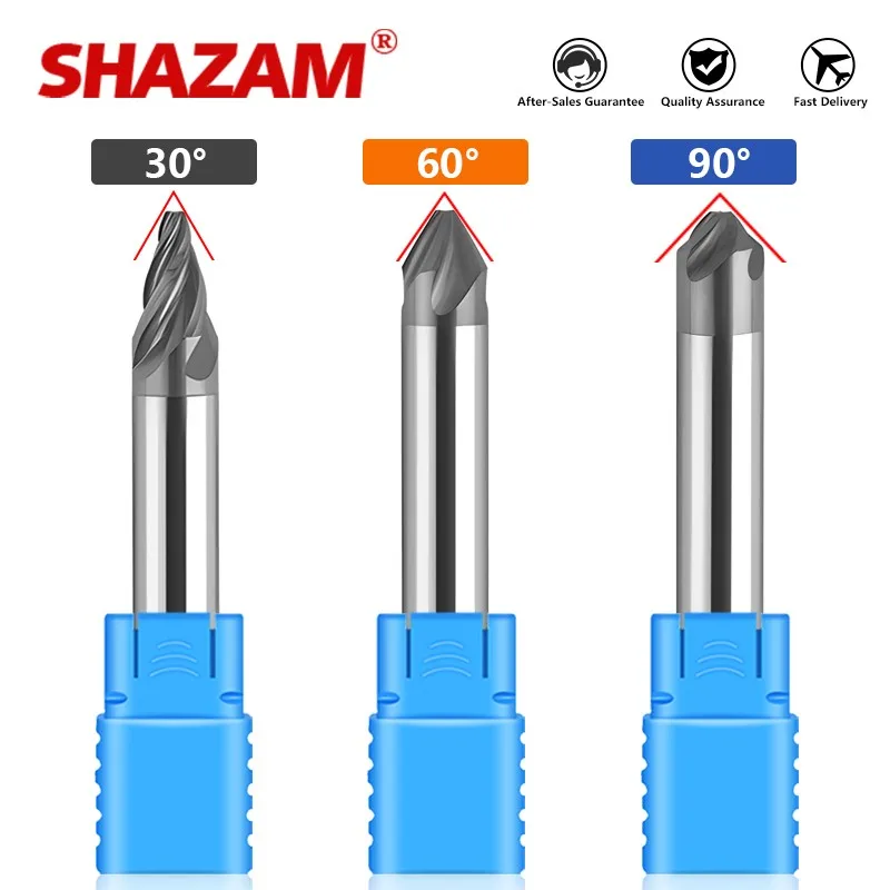 SHAZAM-30-60-90-Degree-Spiral-Chamfer-Milling-Cutter-CNC-Machining ...