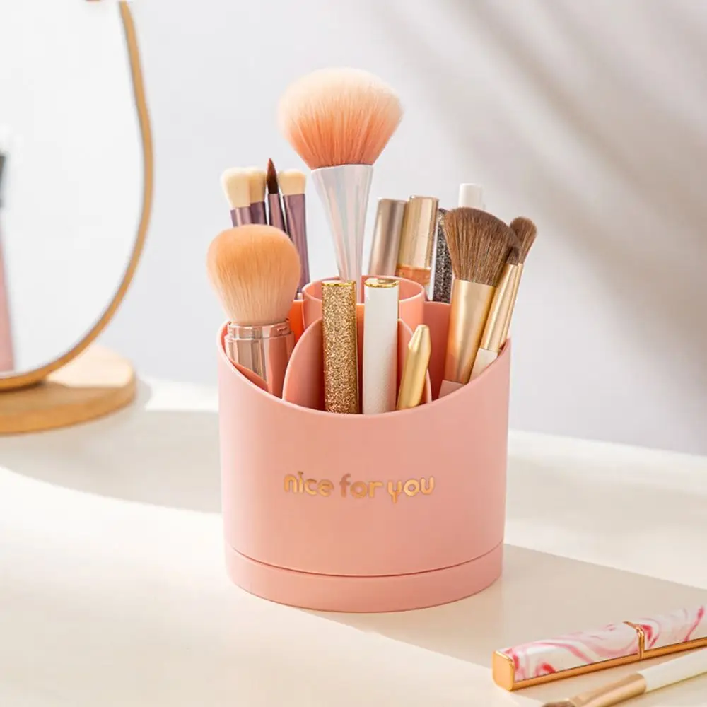 Divided-360-Rotating-Makeup-Brush-Holder-Rotatable-Plastic-Divided ...