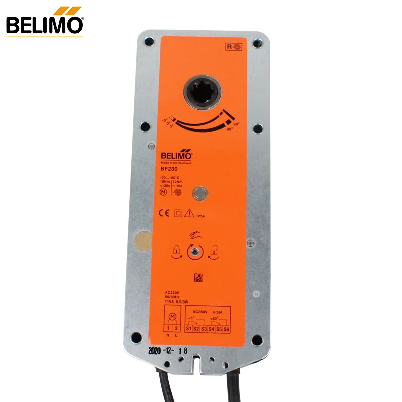 BELIMO-Fire-and-Smoke-Spring-Return-Actuator-BF230-T-For-control-of ...
