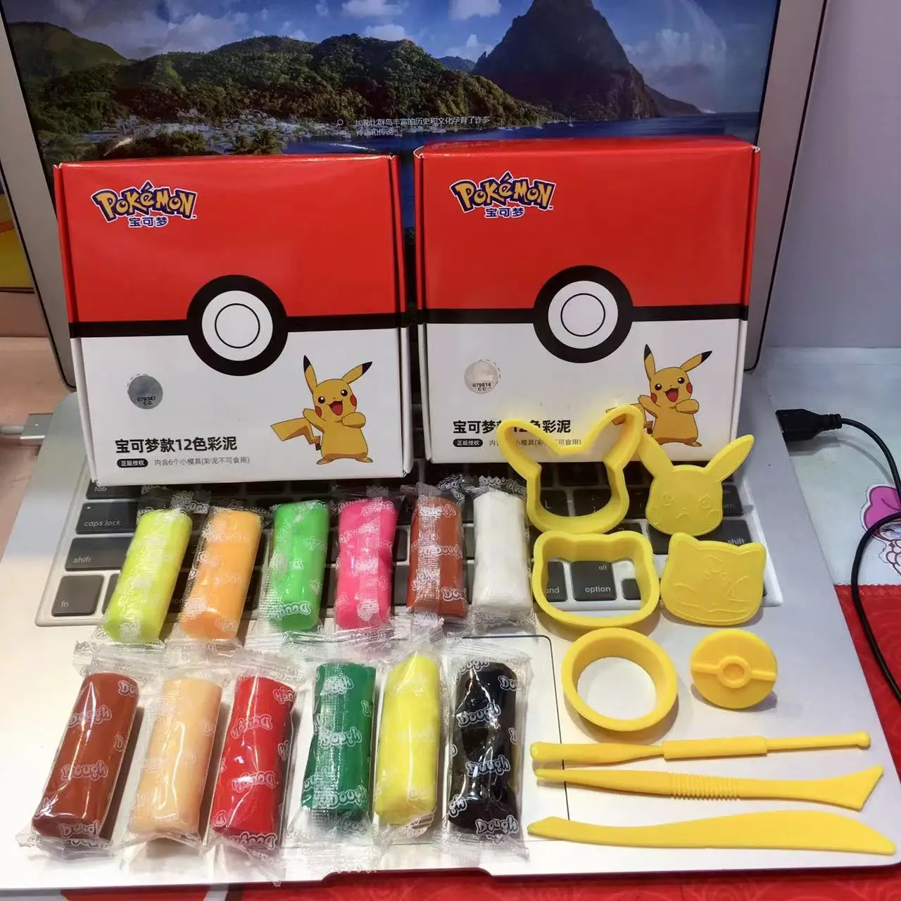 12color-Pokemon-Cartoon-Creative-Clay-Set-for-Children-Pikachu-Series ...