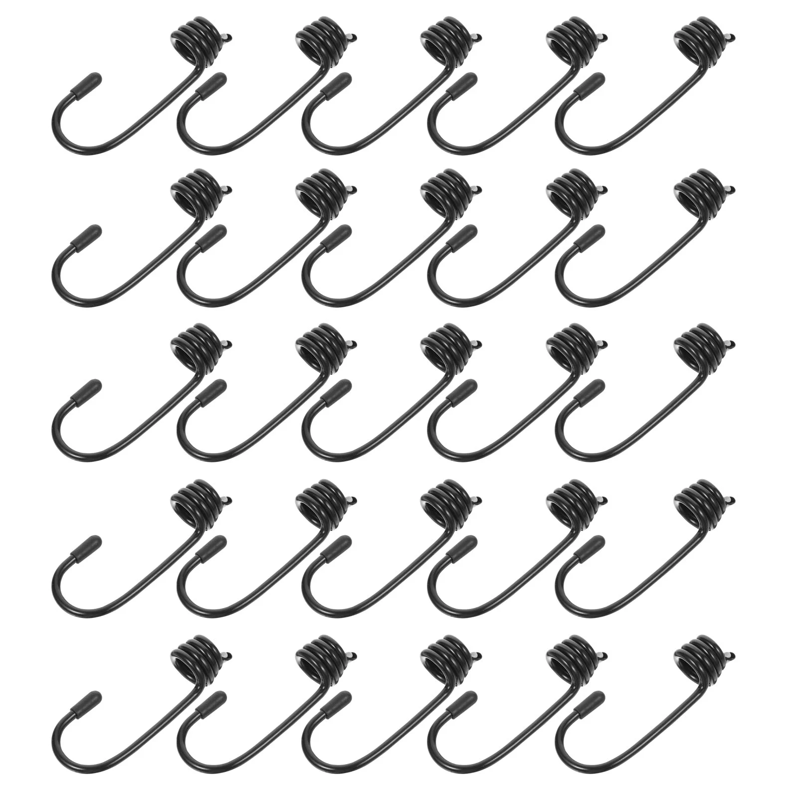 Hooks-Bungee-Cord-Spiral-Wire-Hook-Rope-End-Elastic-Metal-Ends ...