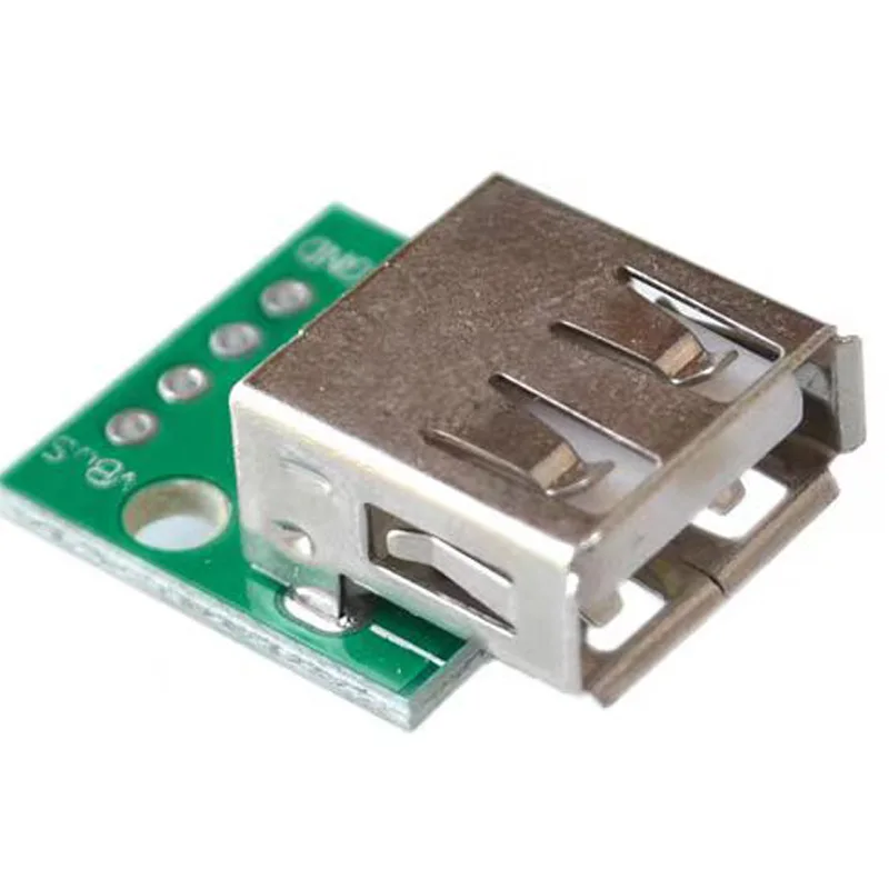 USB 2.0 Female Chassis Header to DIP 4-Pin Straight Adapter Board – Keszoox