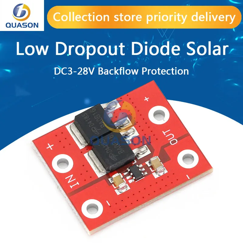 15A ideal diode low dropout diode solar DC3-28V anti-reverse irrigation ...