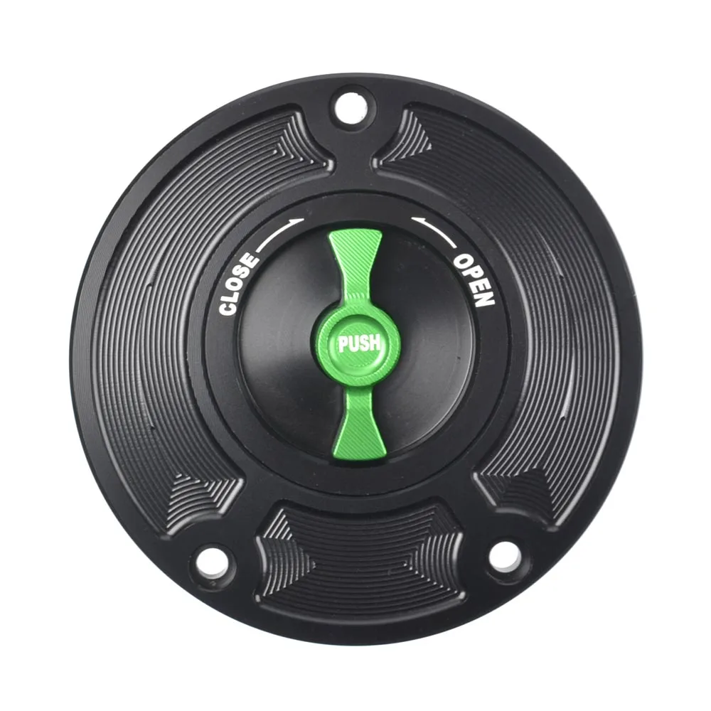 CNC-Aluminum-Motorcycle-Fuel-Filler-Cap-Cover-For-KAWASAKI-ZX6R-2007 ...