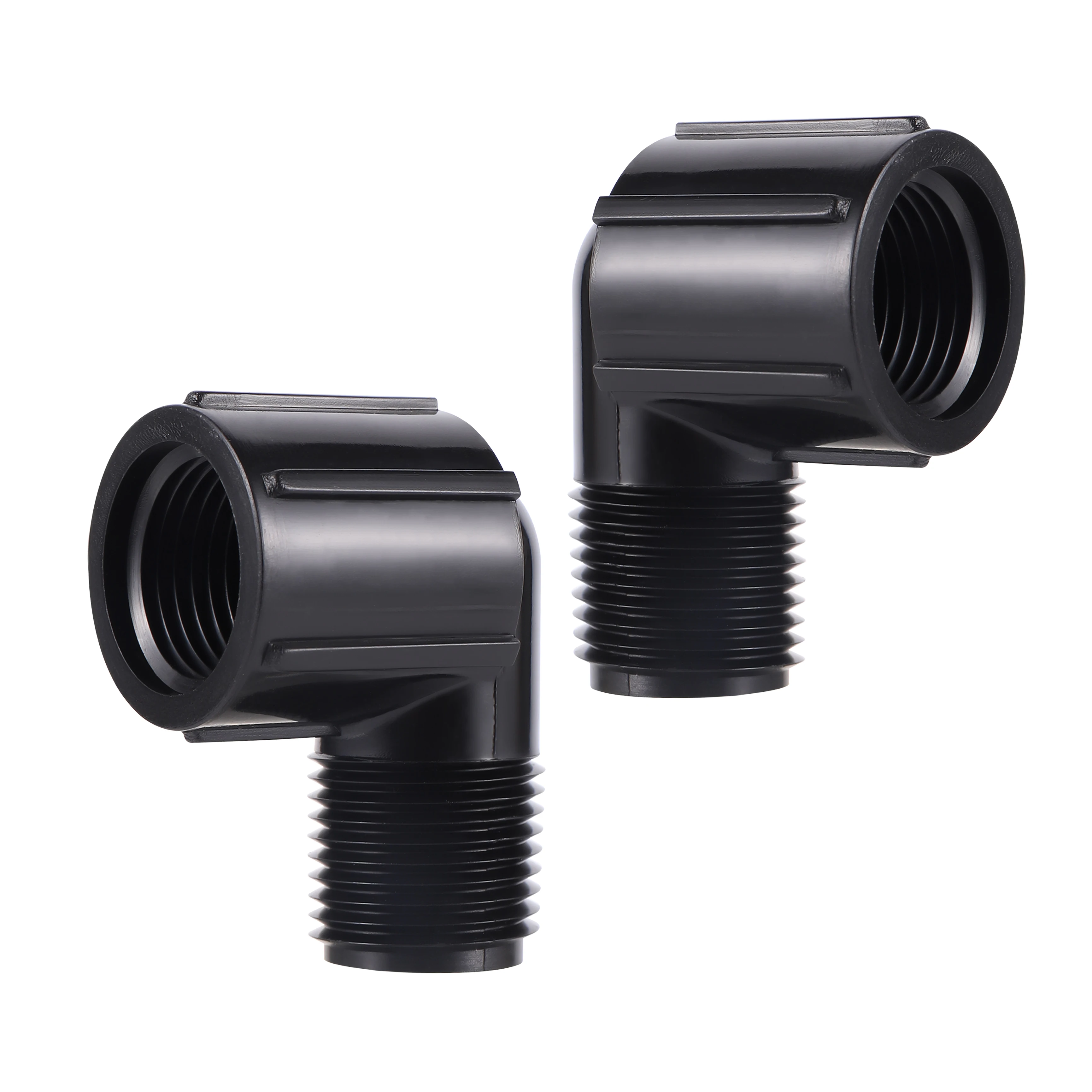 1-2-Female-1-2-Male-Thread-90-Degree-Elbow-Connectors-Female-Thread-PVC ...