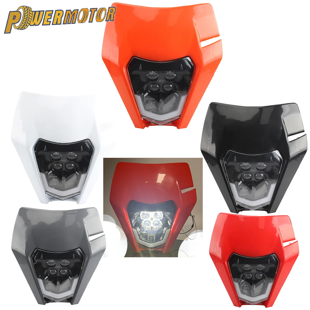 Enduro-Motocross-Headlight-Plate-for-KTM-EXC-XC-SX-EXCF-XCW-SXF-125-500 ...