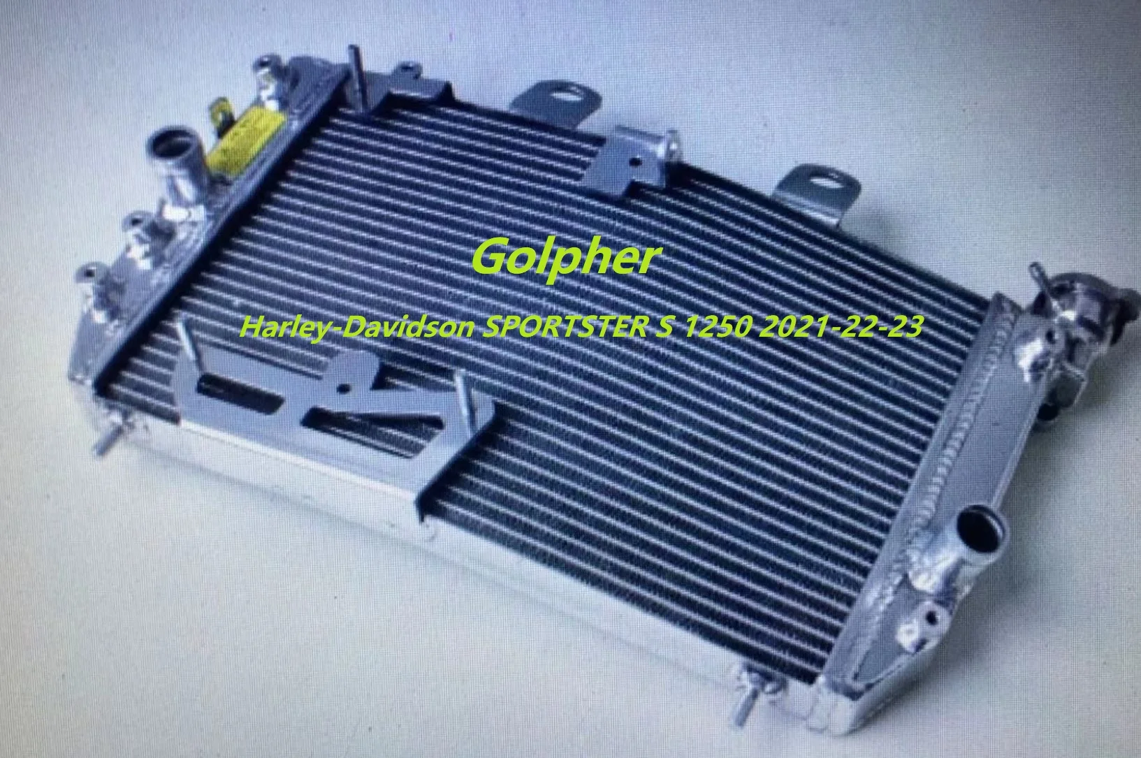 GOLPHER ALUMINIUM RADIATOR FOR Harley-Davidson SPORTSTER S 1250 2021-2022-2023