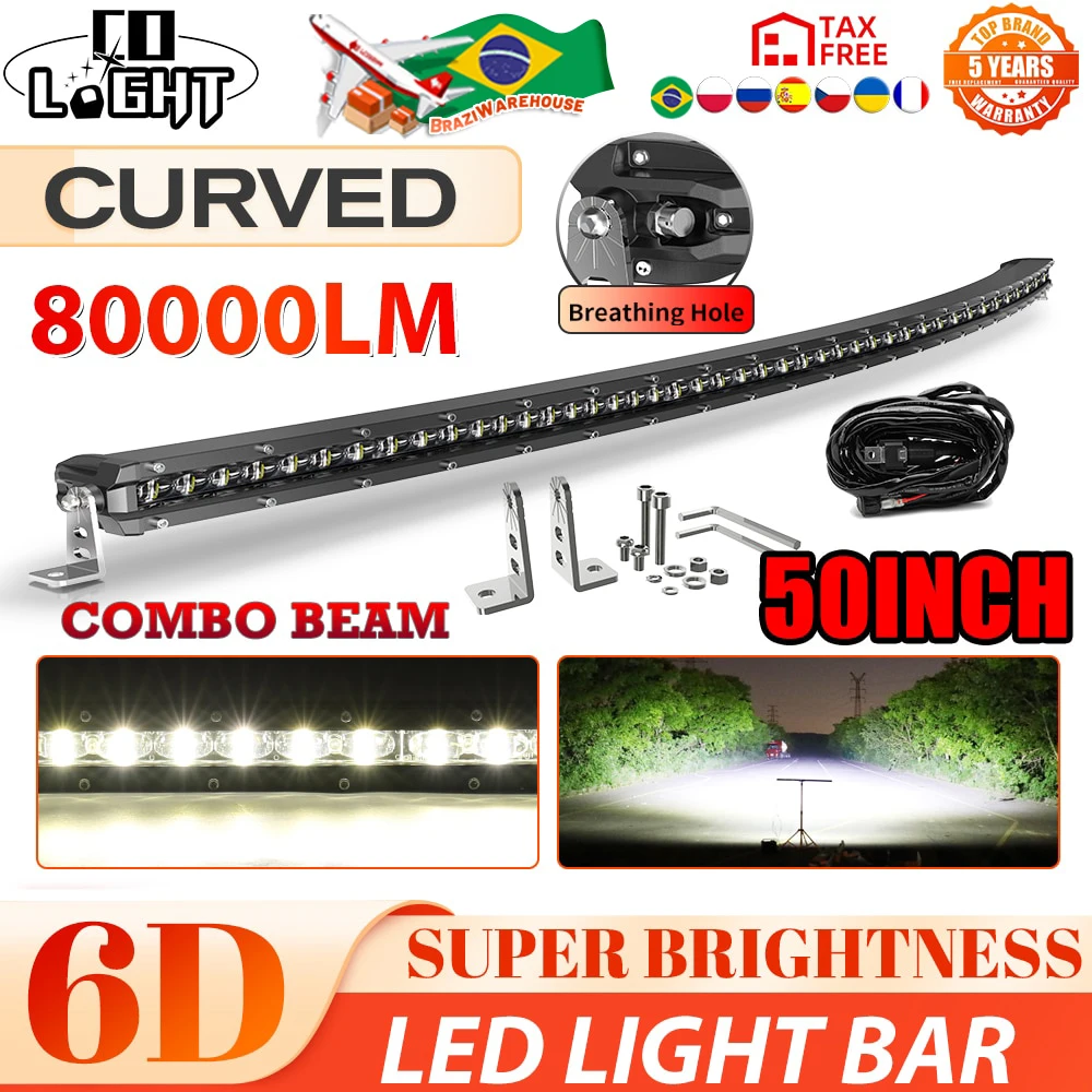 CO-LIGHT-barra-de-luz-Led-delgada-de-50-luz-de-trabajo-de-inundaci-n ...