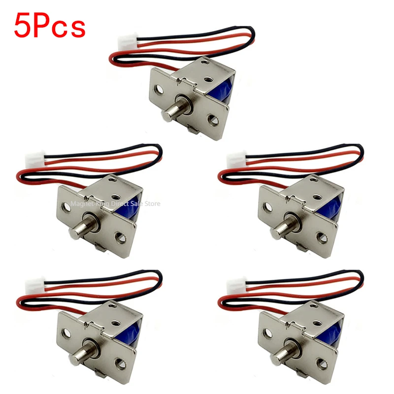 DC12V-0-54AV-stroke-4-5MM-miniature-electric-plug-lock-Electromagnetic ...