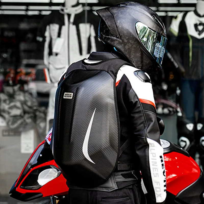 MACH5-Carbon-Fiber-Motorcycle-Backpack-Waterproof-Motocross-Helmet-Bag ...