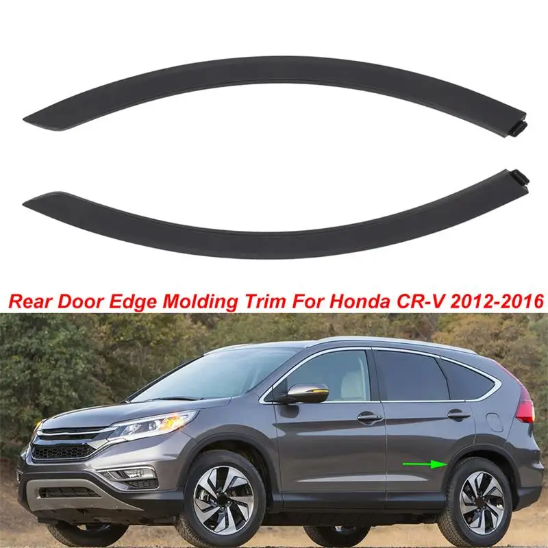 Plastic Car Rear Door Edge Wheel Eyebrow Molding Trim for Honda CR-V ...